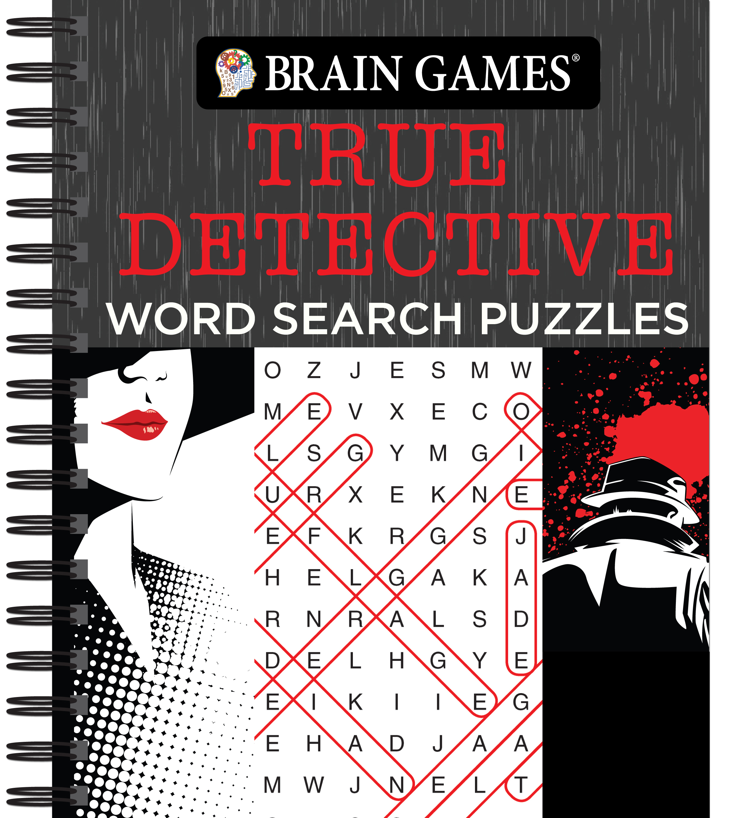Brain Games - True Detective Word Search Puzzles by Publications ...