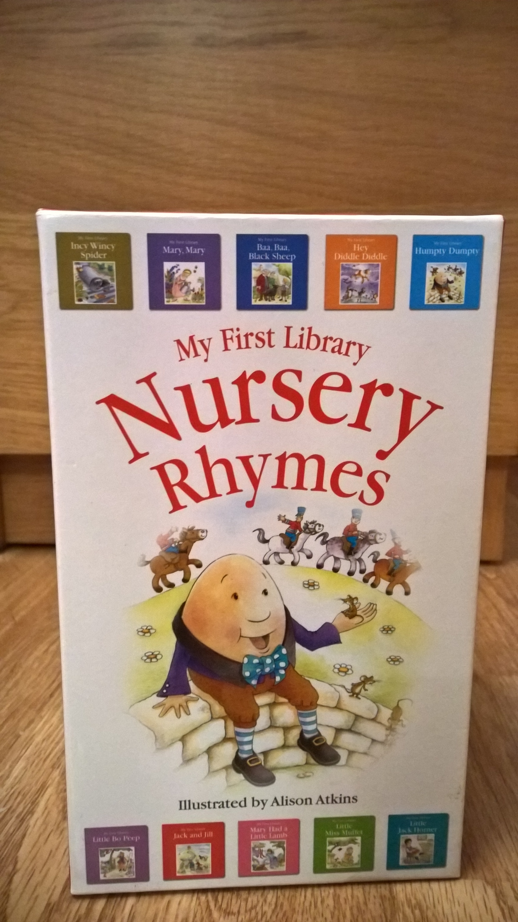 My First Library Nursery Rhymes: 10 Classic Nursery Rhymes by Alison ...
