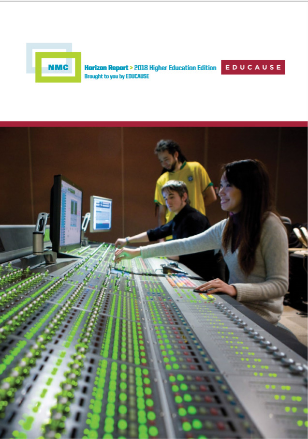 NMC Horizon Report: 2018 Higher Education Edition by The New Media ...