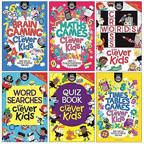 Clever Kids Brain Games 8 Books Collection Set Pack by Gareth Moore ...