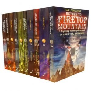 Steve Jackson and Ian Livingstone Fighting Fantasy Collection 10 Books ...