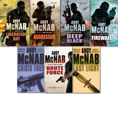 Nick Stone Thriller Collection Andy Mcnab 7 Books Set by Andy McNab ...