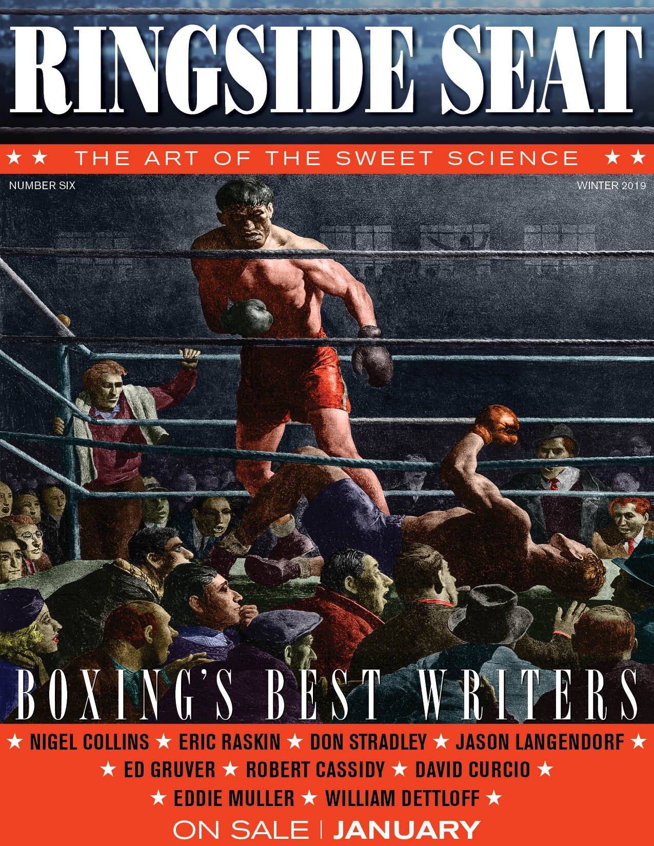 Ringside Seat: winter 2019 by Michael Kronenberg | Goodreads