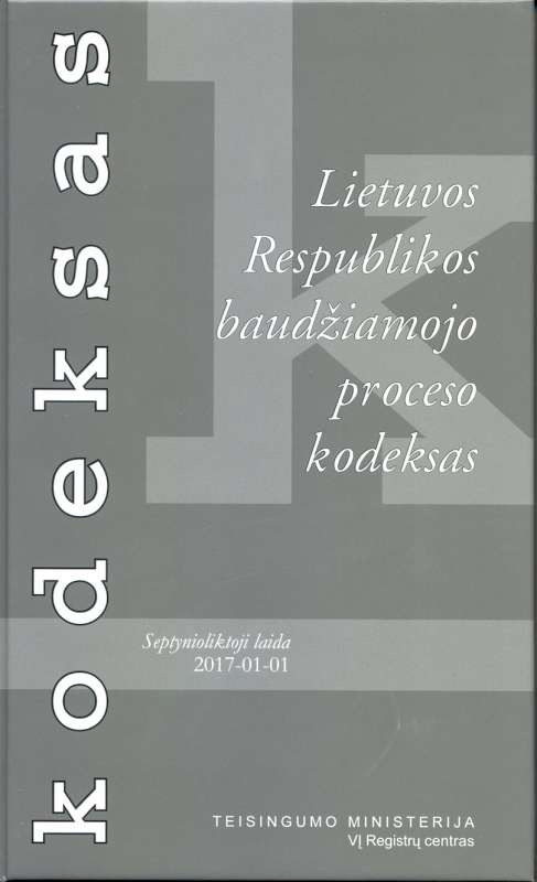 Lietuvos Respublikos baudžiamojo proceso kodeksas by Lietuvos ...