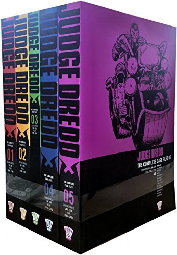 Judge Dredd: Complete Case Files Volume 2-5 Collection 4 Books Set ...