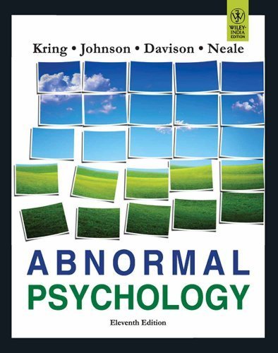 Abnormal Psychology 11th Edition Low Cost Soft Cover IE Edition by ...