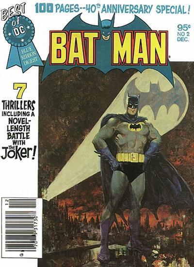 Best of DC Blue Ribbon Digest (1979-1986) #2: Batman by Bill Finger ...