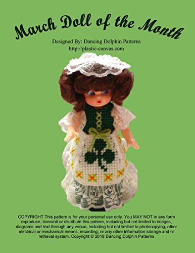 March Doll of the Month: Plastic Canvas Pattern by Dancing Dolphin ...