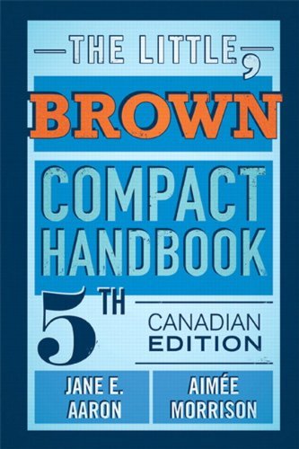 The Little, Brown Compact Handbook by Jane E. Aaron | Goodreads
