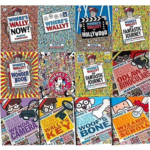 Where's wally collection martin handford 11 books set by Martin ...