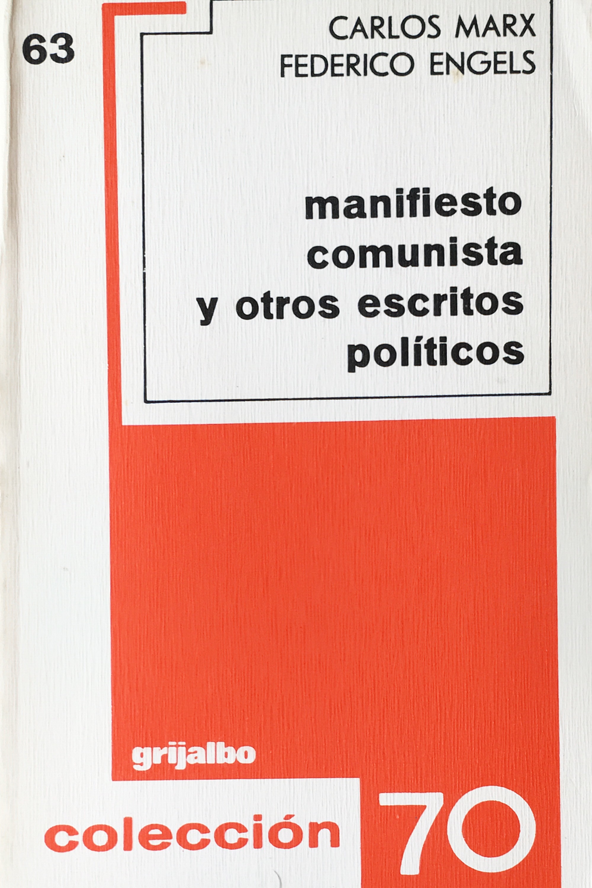 Manifiesto comunista y otros escritos políticos by Karl Marx | Goodreads