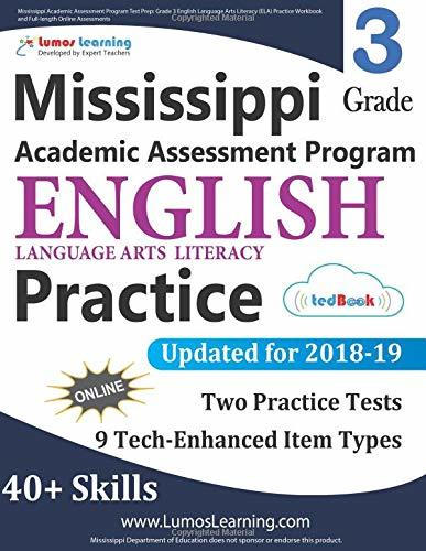 Mississippi Academic Assessment Program Test Prep: Grade 3 English ...