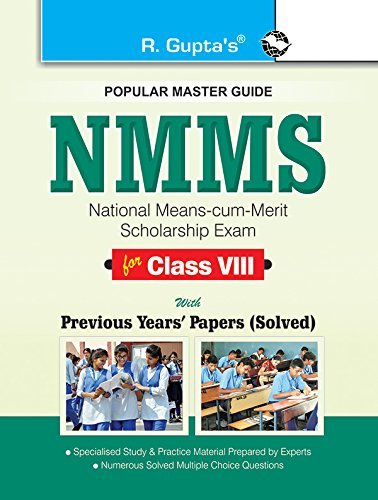 NMMS: Exam Guide for Class-VIII with Previous Years' Papers by RPH ...