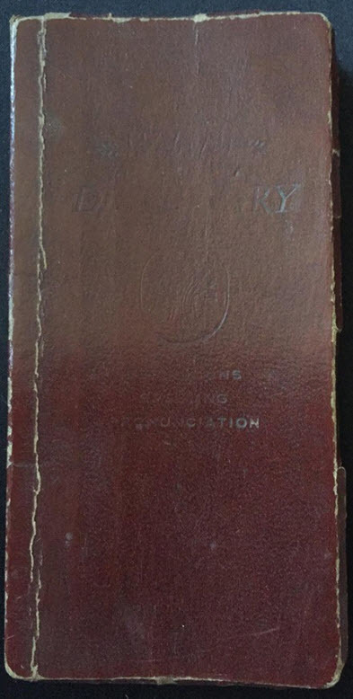 Webster Popular Modern Vest Pocket Dictionary by Jane Whitehead | Goodreads