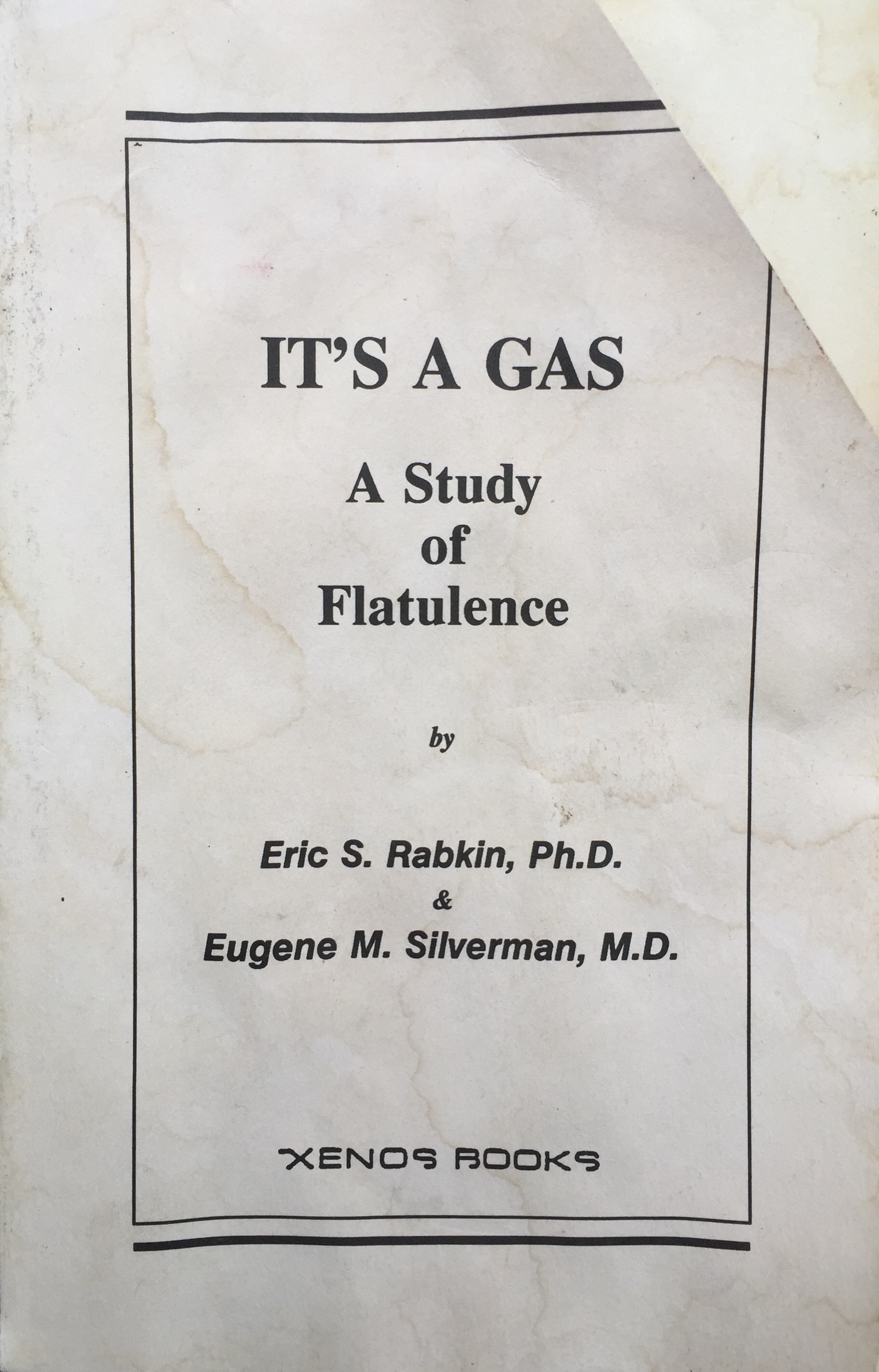 It's a Gas: A Study of Flatulence by Eric S. Rabkin | Goodreads