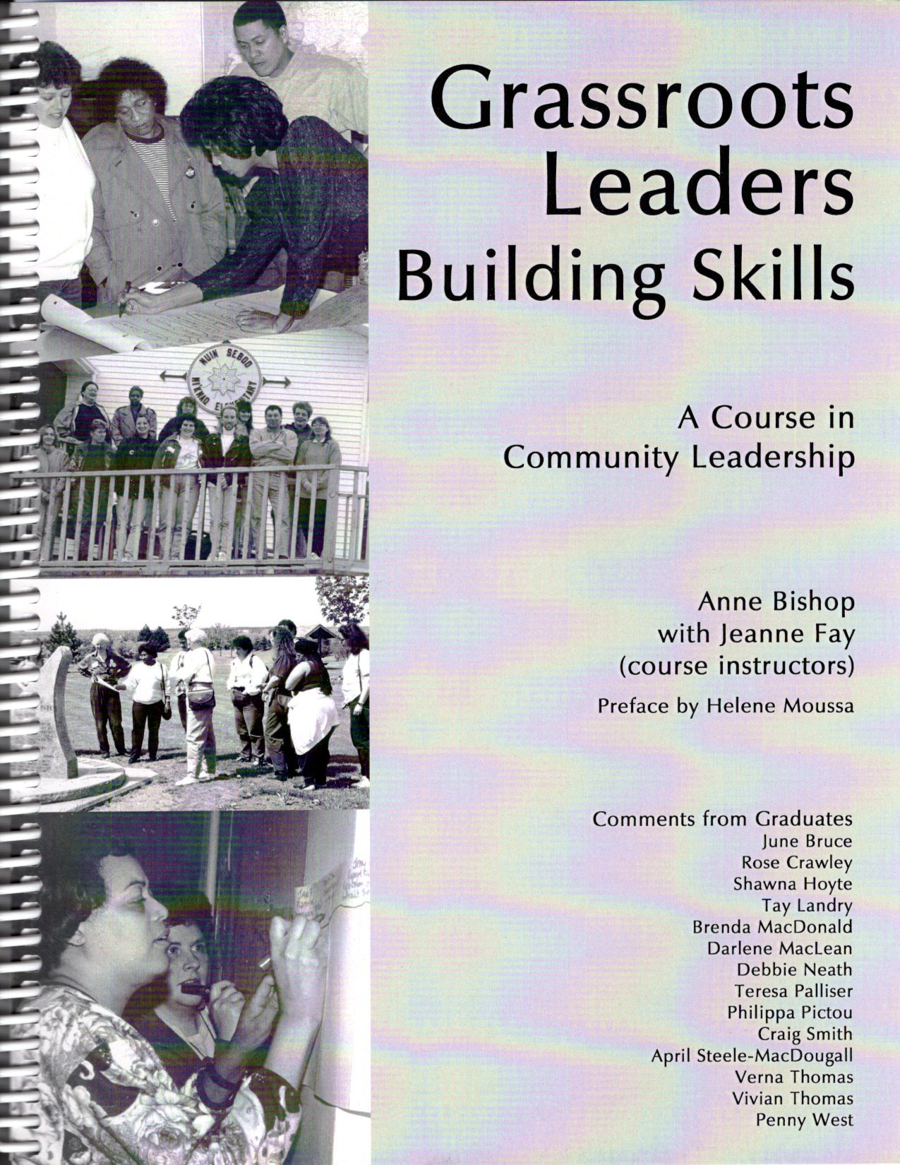 Grassroots leaders building skills: a course in community leadership by ...