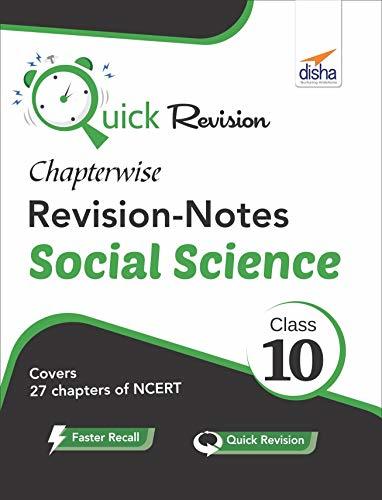 Quick Revision Chapterwise Revision Notes class 10 Social Science by ...