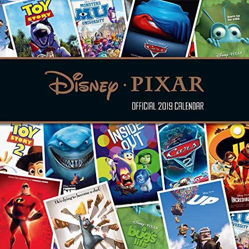 Pixar Collection Official 2019 Calendar - Square Wall Calendar Format ...