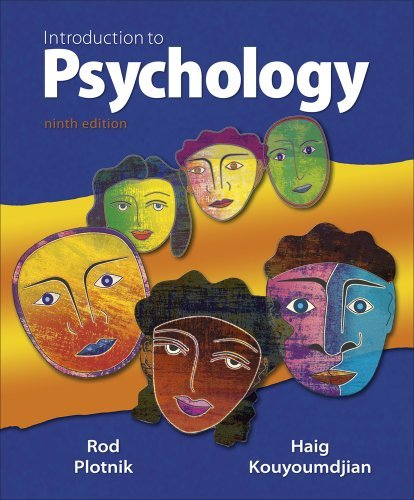 Introduction to Psychology [with WebTutor Access Code] by Rod Plotnik ...