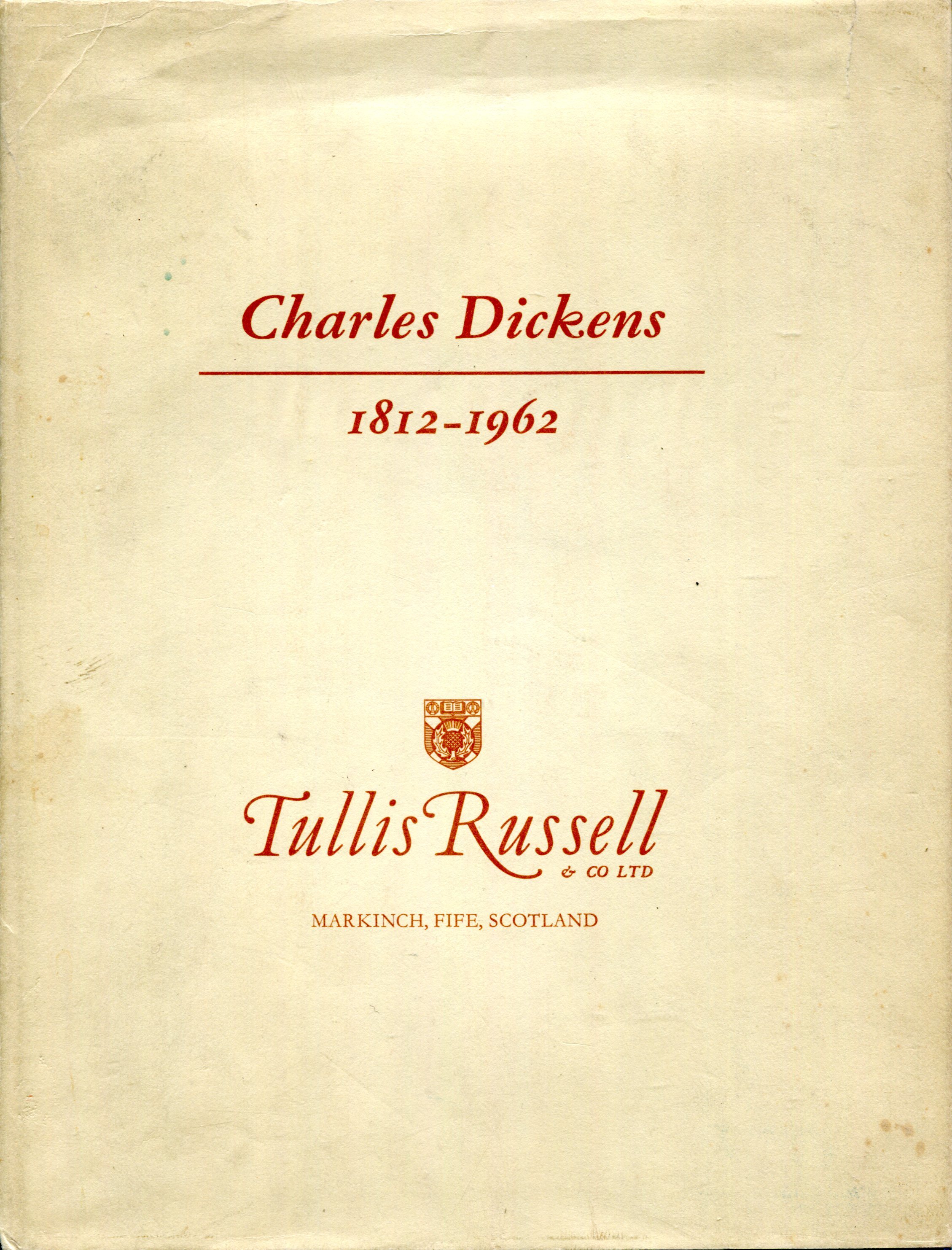 Charles Dickens 1812-1870: A Biography, with examples of the work of ...