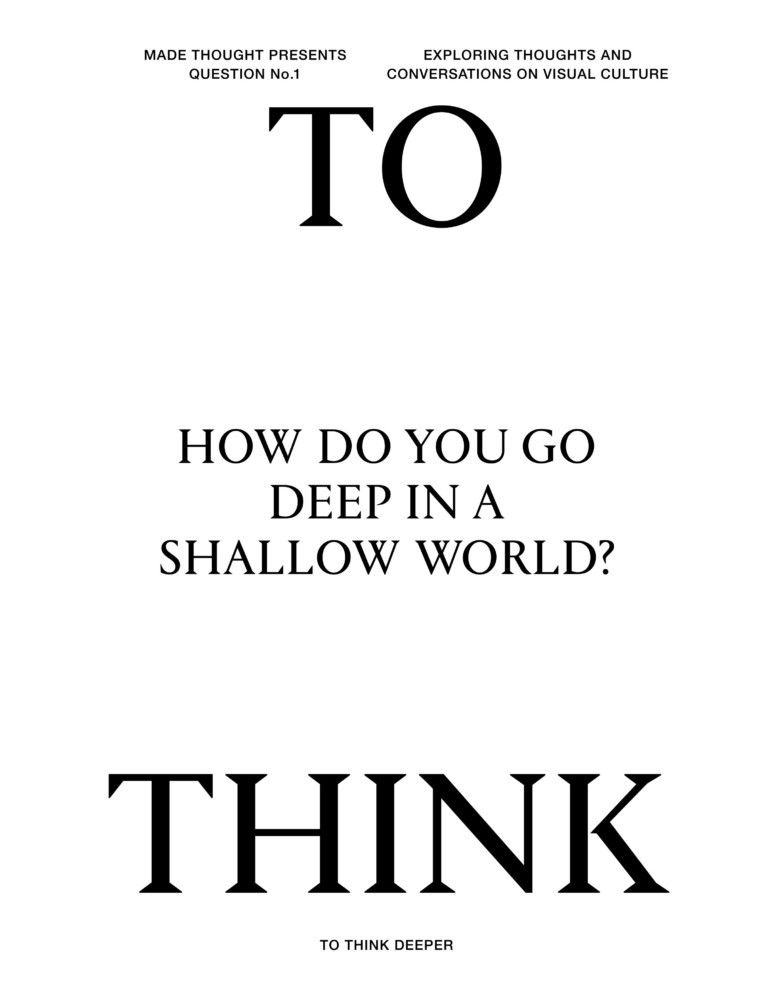 Made Thought Journal: To Think Deeper by Made Thought | Goodreads