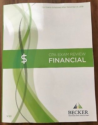 CPA Exam Review Financial by Becker Professional Education | Goodreads