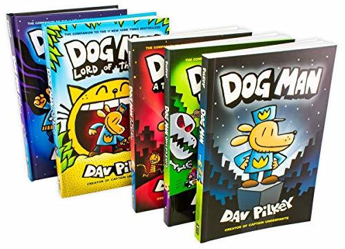 The adventures of dog man collection 5 books set: Dog Man, A Tale of ...
