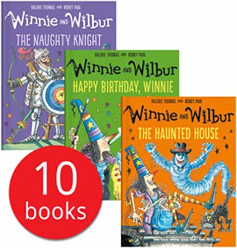 Winnie And Wilbur 10 Books Collection Set Series 3 Valeria Thomas by ...