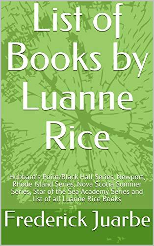 List of Books by Luanne Rice: Hubbard's Point/Black Hall Series ...