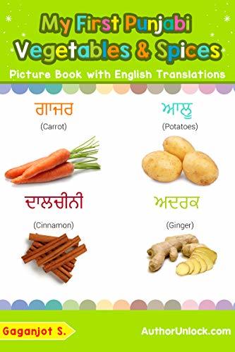 My First Punjabi Vegetables & Spices Picture Book with English ...
