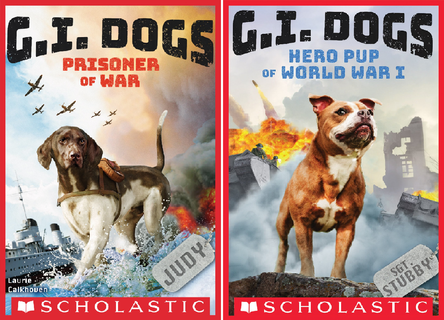 G.I. Dogs (2 Book Series) by Laurie Calkhoven | Goodreads