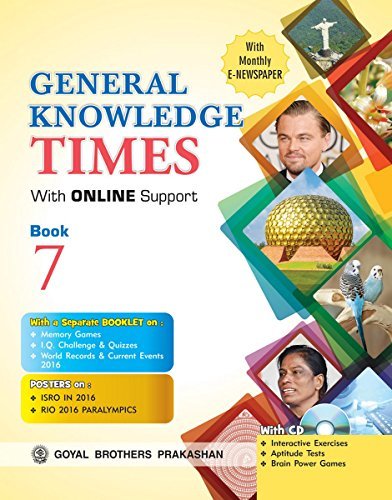 General Knowledge Times with Online Support Book 7 by Sr. Vijaya C.M.C ...