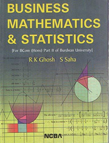 Business Mathematics & Statistics by Ram Krishna Ghosh | Goodreads