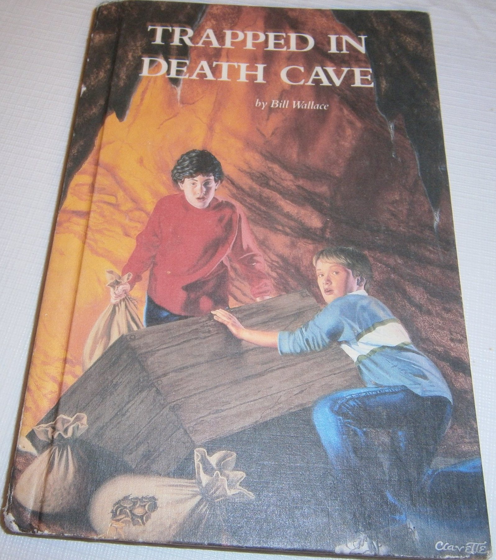 Trapped in Death Cave by Bill Wallace | Goodreads