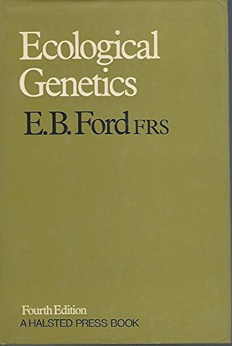 Ecological Genetics by E.B. Ford | Goodreads