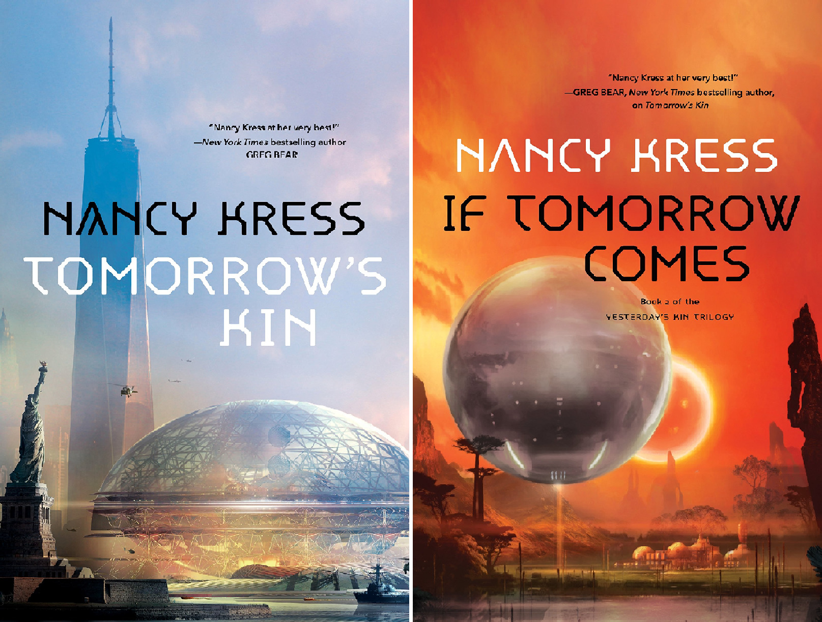 Yesterday's Kin Trilogy: Tomorrow's Kin / If Tomorrow Comes by Nancy ...