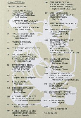 Extra-curricular: On and around the topic of self-organized learning ...