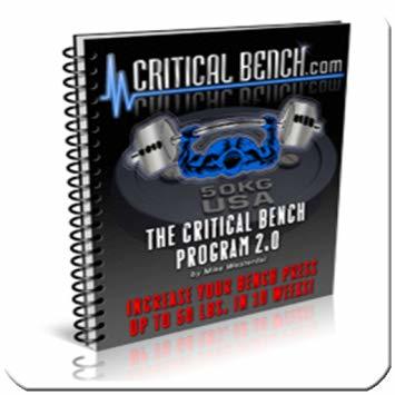 Critical bench by Mike Westerdal | Goodreads