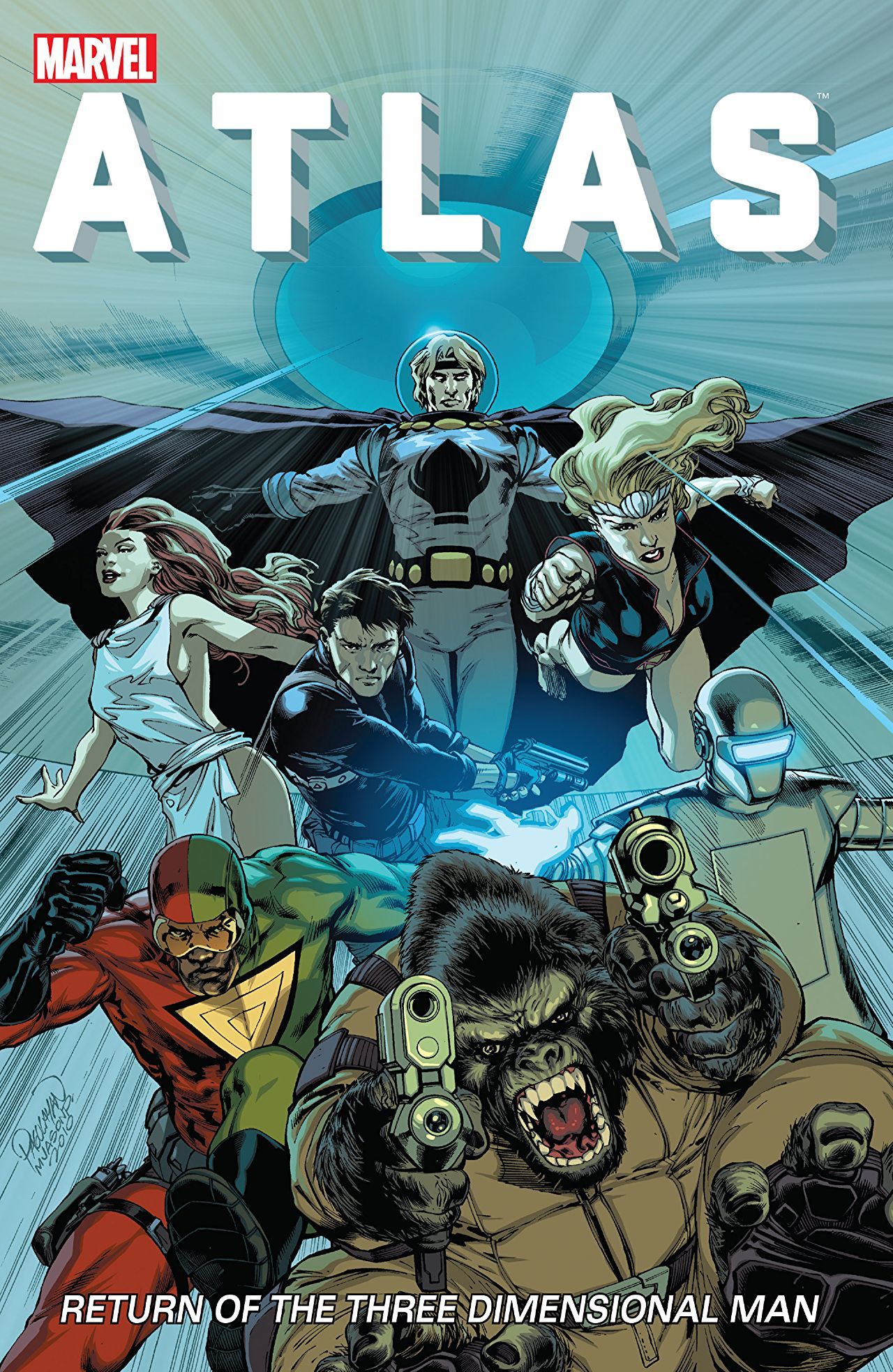 Atlas: Return of the Three Dimensional Man by Jeff Parker | Goodreads