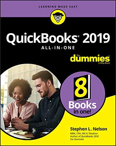 QuickBooks 2019 All-in-One For Dummies (For Dummies by Stephen L ...