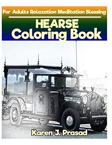 HEARSE Coloring book for Adults Relaxation Meditation Blessing ...