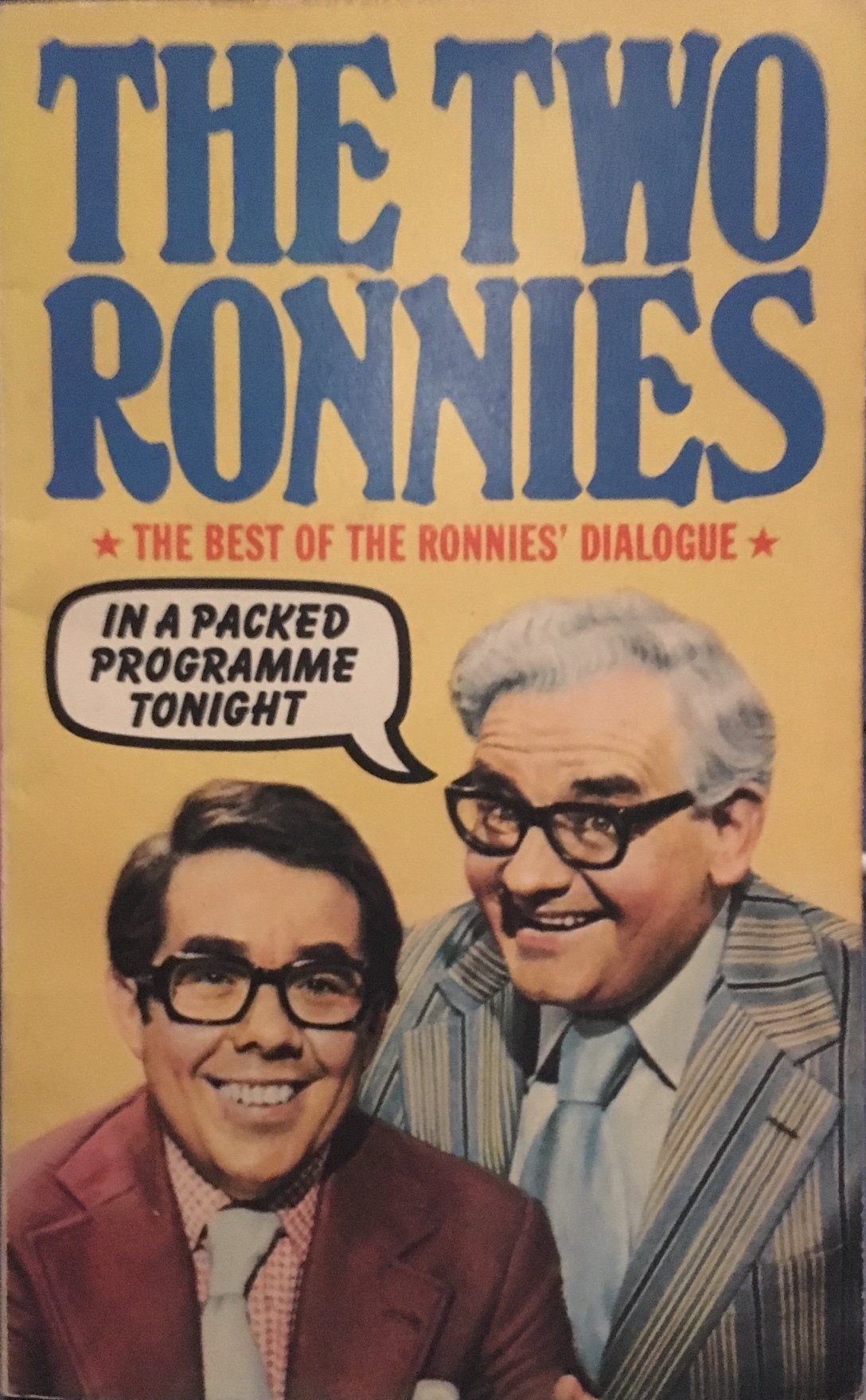 The Two Ronnies: In a Packed Programme Tonight: The Best of the Ronnies ...