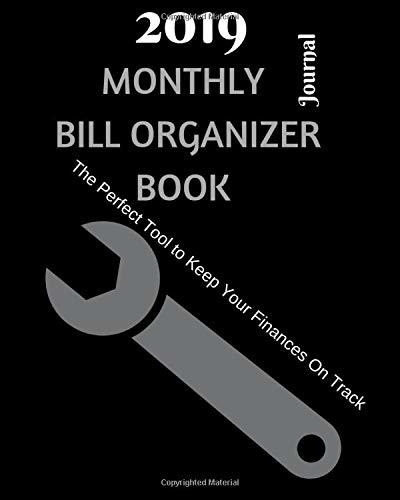 2019 Bill Organizer Book Journal ~ The Perfect Tool to Keep Your ...
