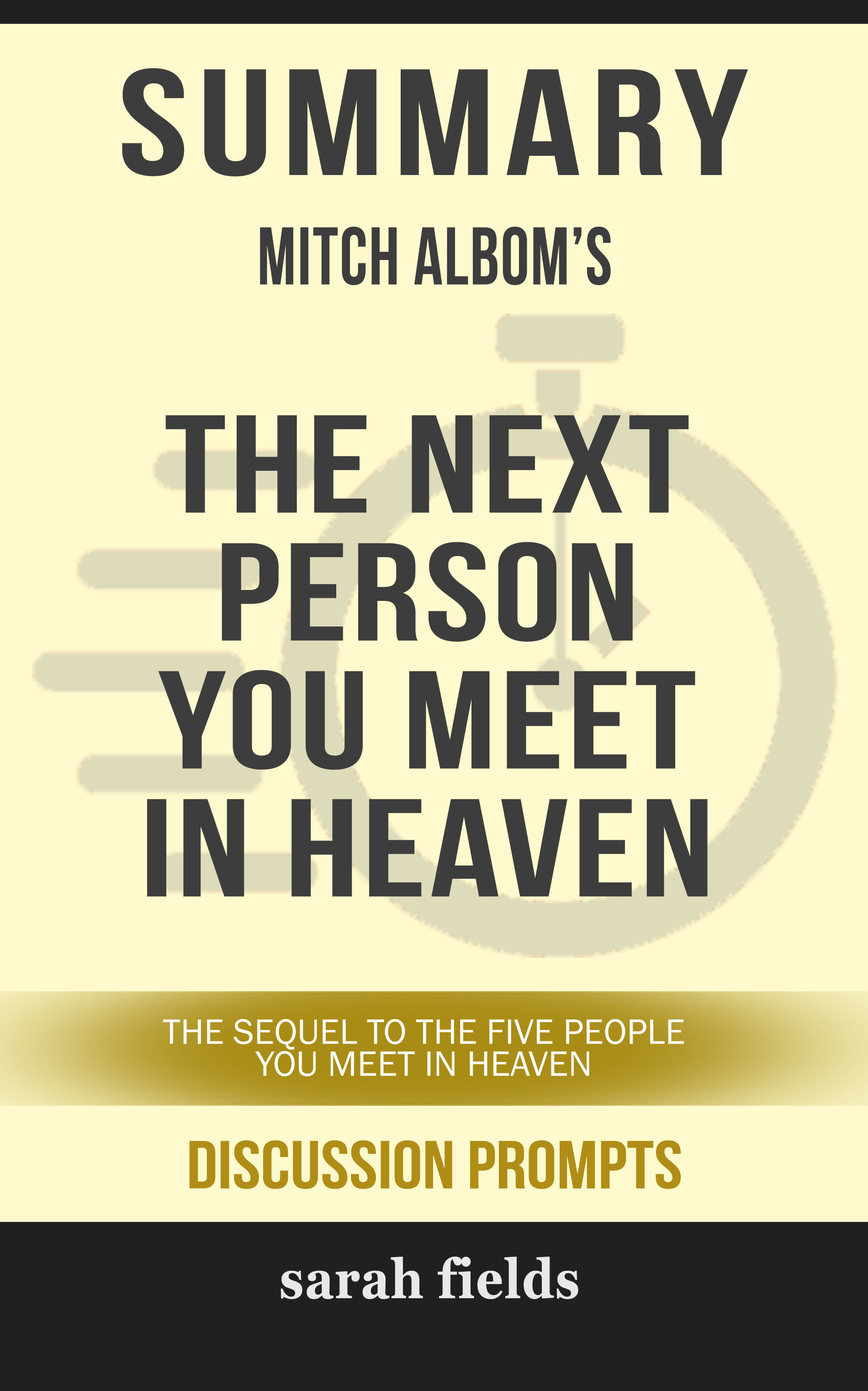 Summary of The Next Person You Meet in Heaven: The Sequel to The Five ...