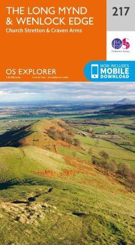 EXP 217 The Long Mynd & Wenlock Edge by Ordnance Survey | Goodreads