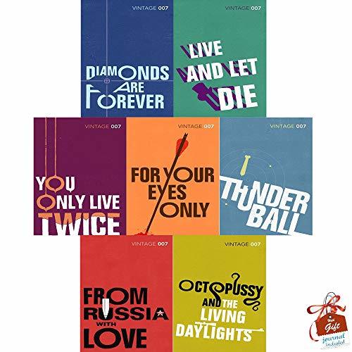 Vintage classics series 1 :7 ian fleming james bond 007 collection 7 ...