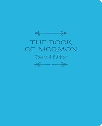 The Book of Mormon Journal Edition Blue Faux Leather--No Index by ...