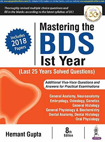 MASTERING THE BDS 1ST YEAR by GUPTA HEMANT | Goodreads