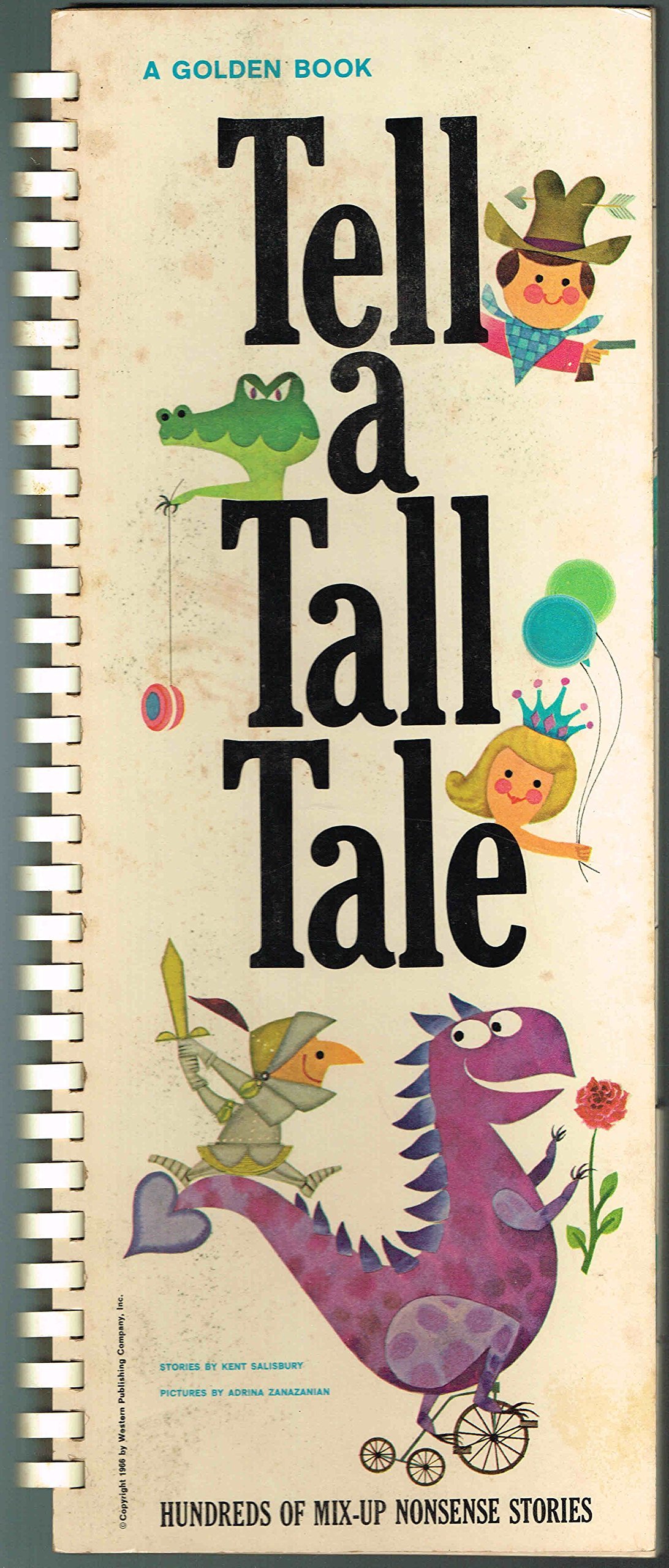 Tell A Tall Tale Hundreds Of Mix Up Nonsense Stories By Kent Salisbury