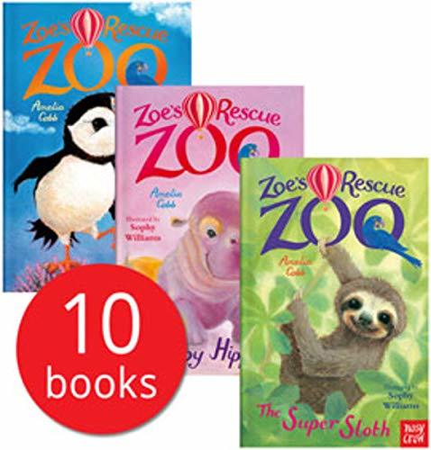 Zoe's Rescue Zoo Collection 10 Books Set Amelia Cobb by Amelia Cobb ...